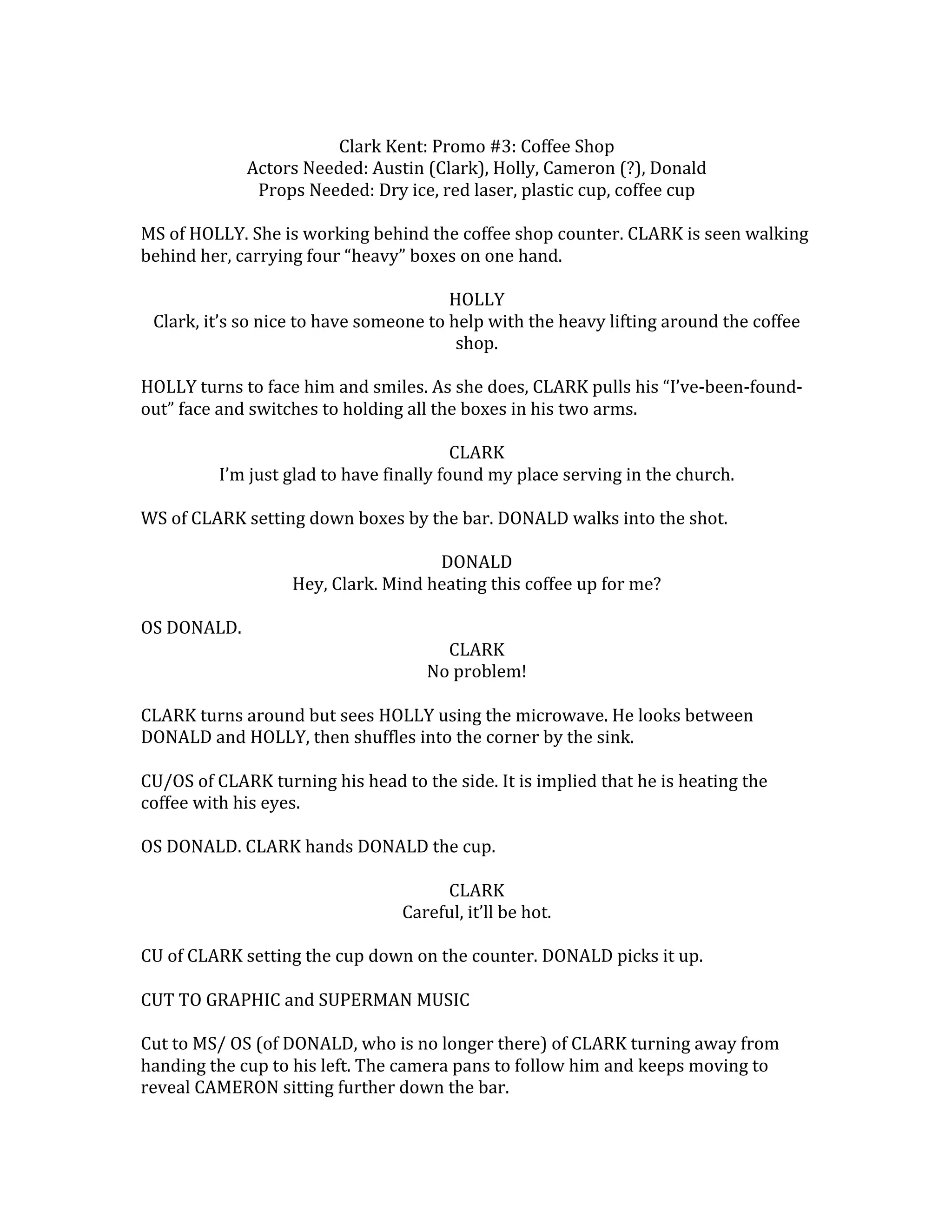 Rough cut promotion scripts | PDF