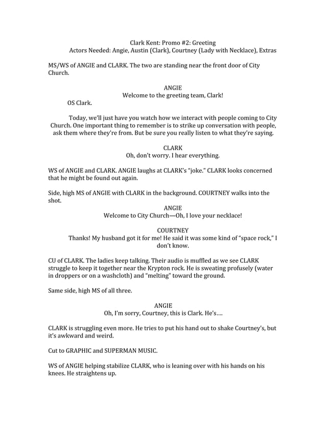 Rough cut promotion scripts | PDF