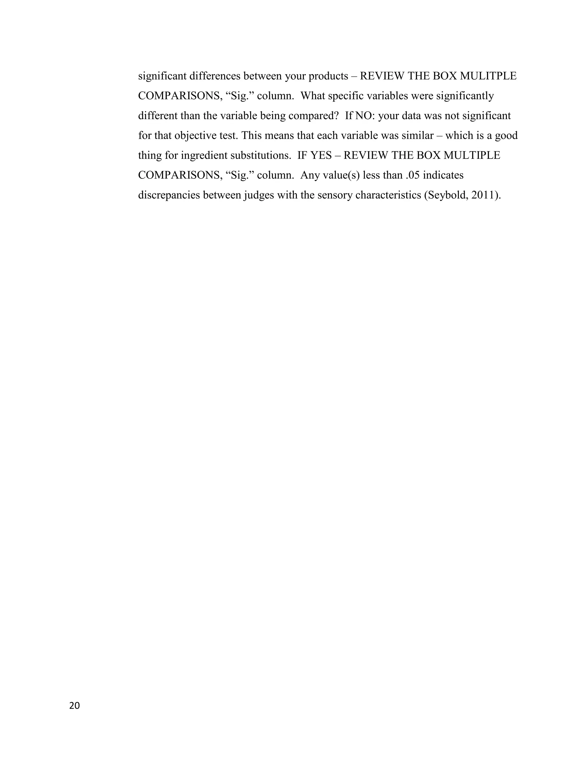 Experimental Foods Research Paper | DOCX