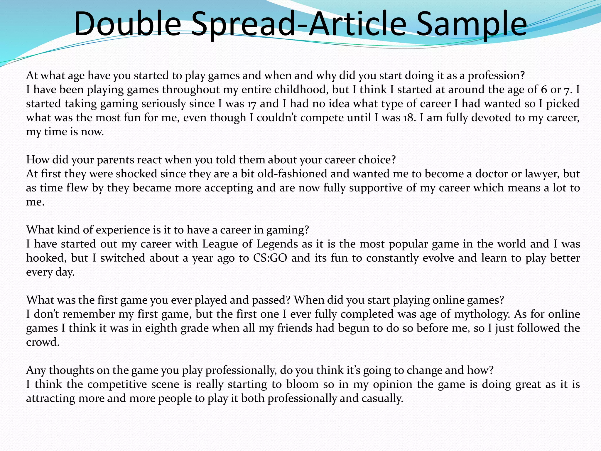 AS Media Magazine Design rough Drafts | PPT