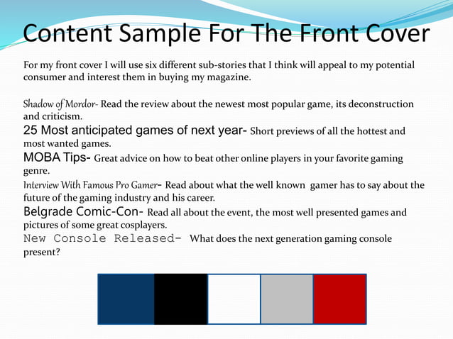 AS Media Magazine Design rough Drafts | PPT