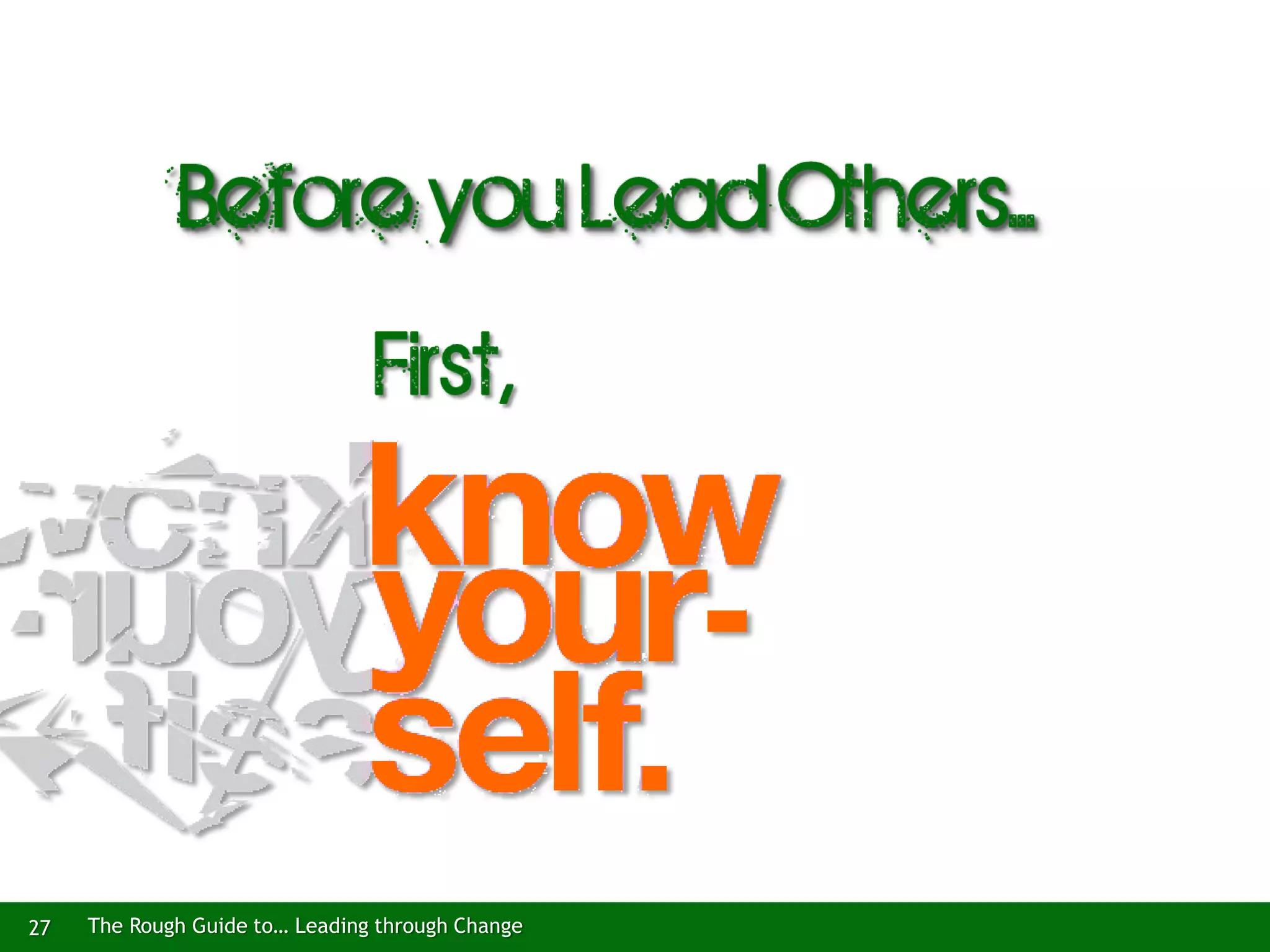 Leading through Change | PDF