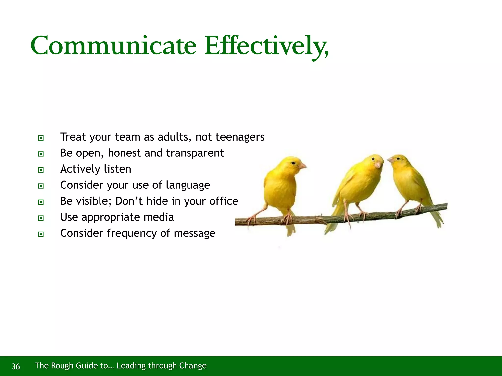 Leading through Change | PDF