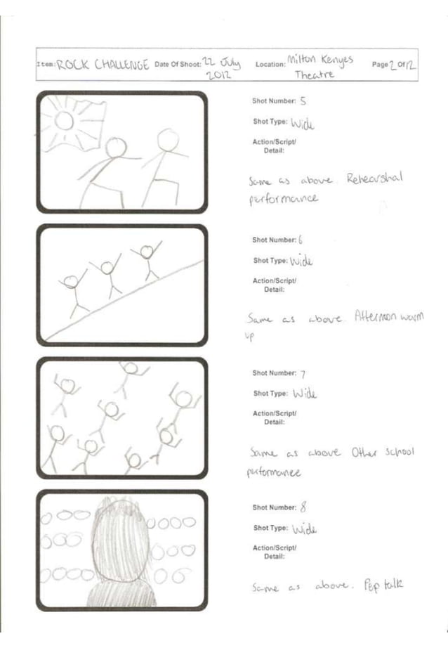 Rough storyboard | PPTX