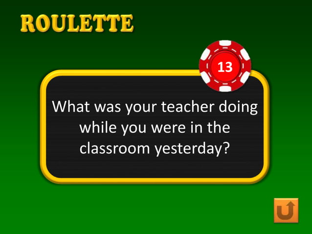 Roulette ppt-fun-activities-games-games-grammar-drills 52447 | PPT
