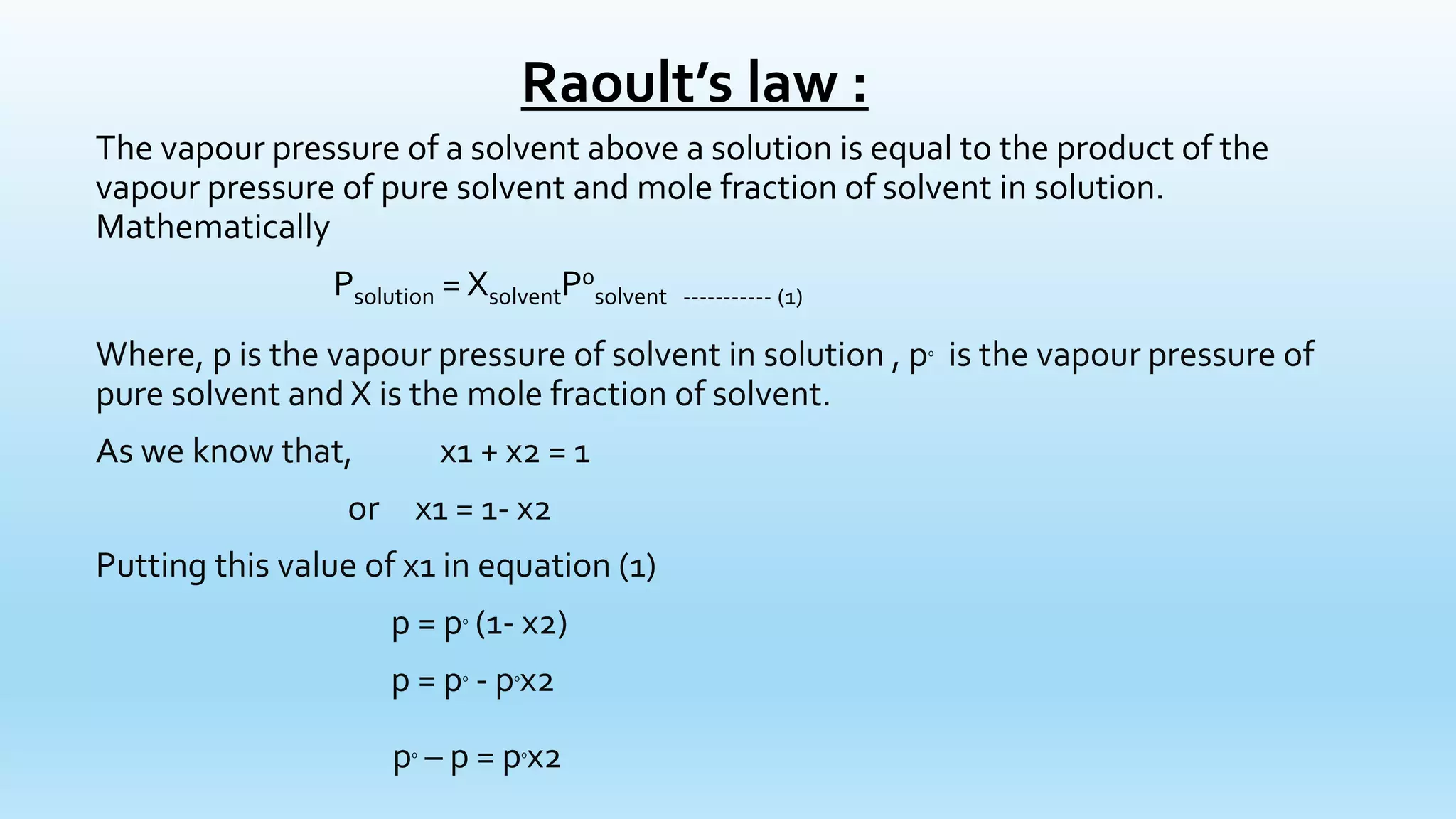 Roults law | PPTX