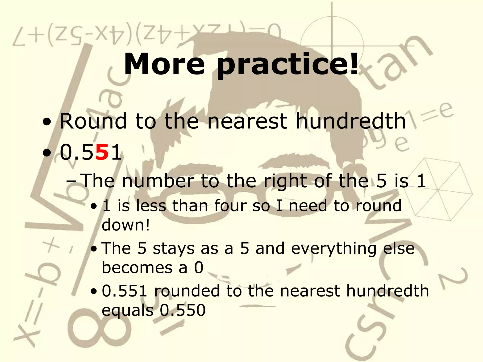 Round Decimals | PPT