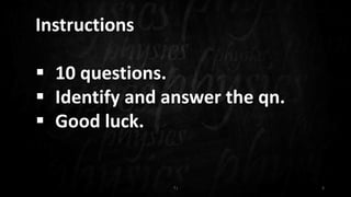 Visual Round quiz . 2016 General with answers.&super cool transition ...