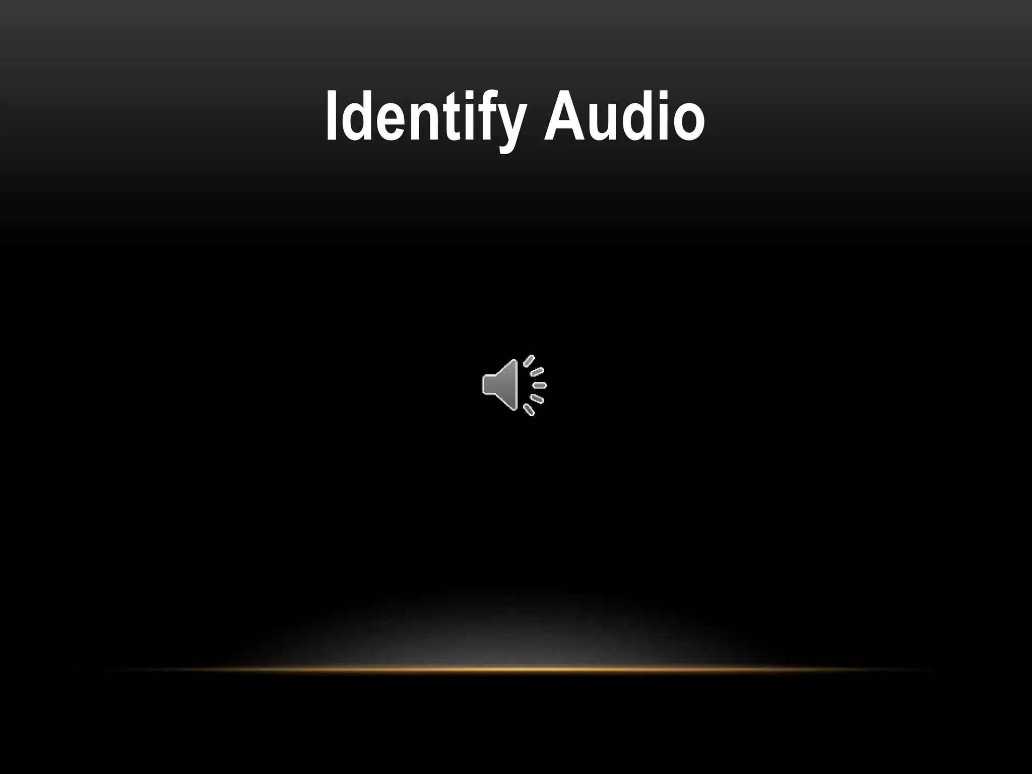 QUiz: audio/visual round(set 2) | PPTX