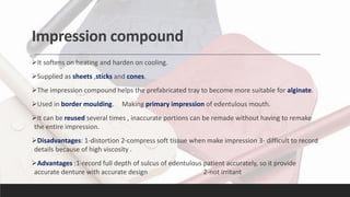 Impression of complete denture | PDF