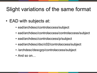 Round Hole, Square Pegs: A brief history of a metadata mapping tool | PDF