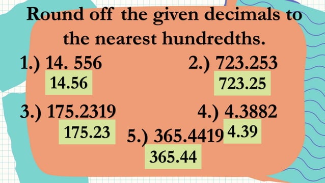 Rounding-Off-Decimals-to-the-Nearest-Thousandths Math 3.pptx | Space ...