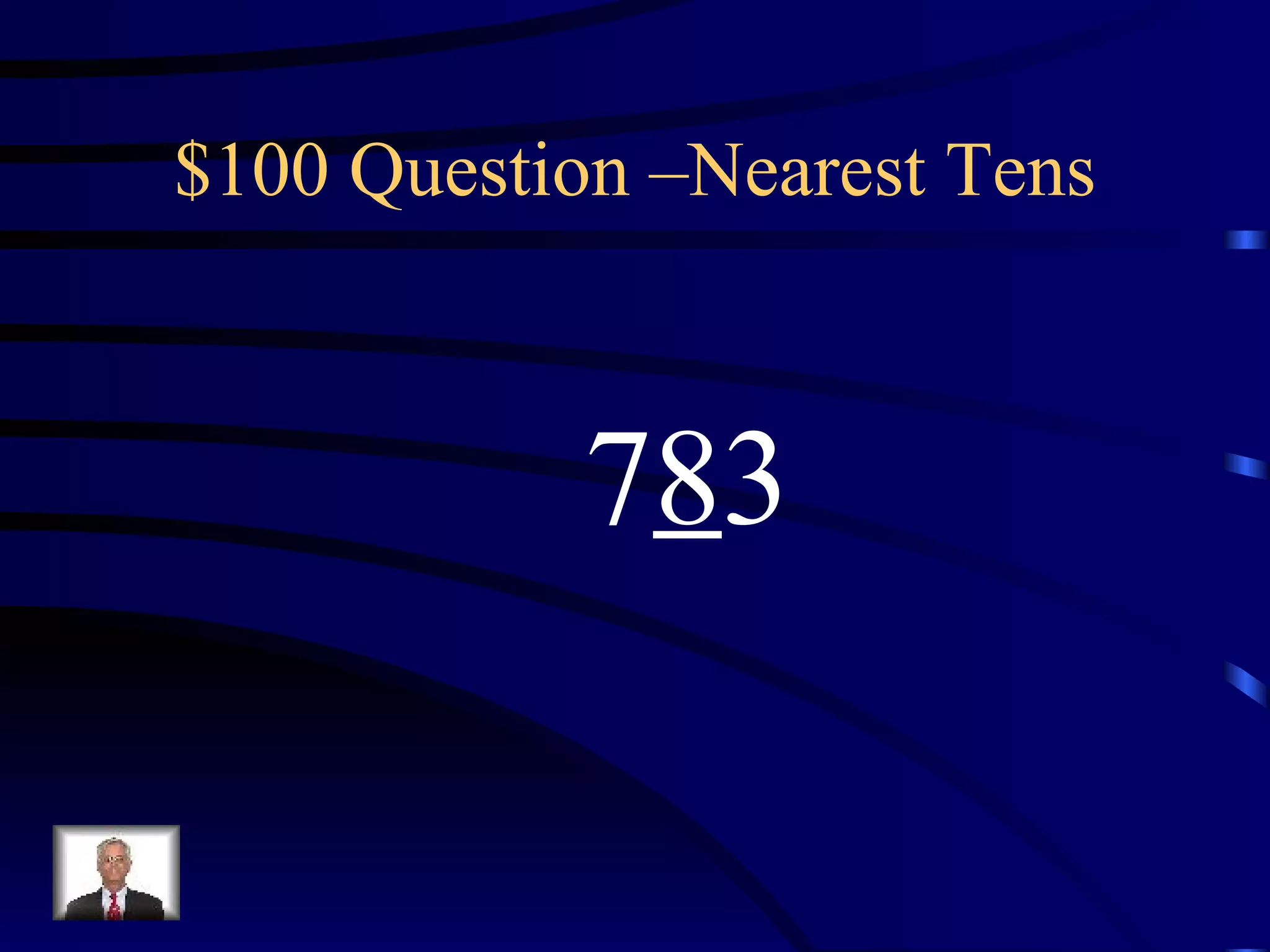 Rounding comparing ordering_ jeopardy | PPT