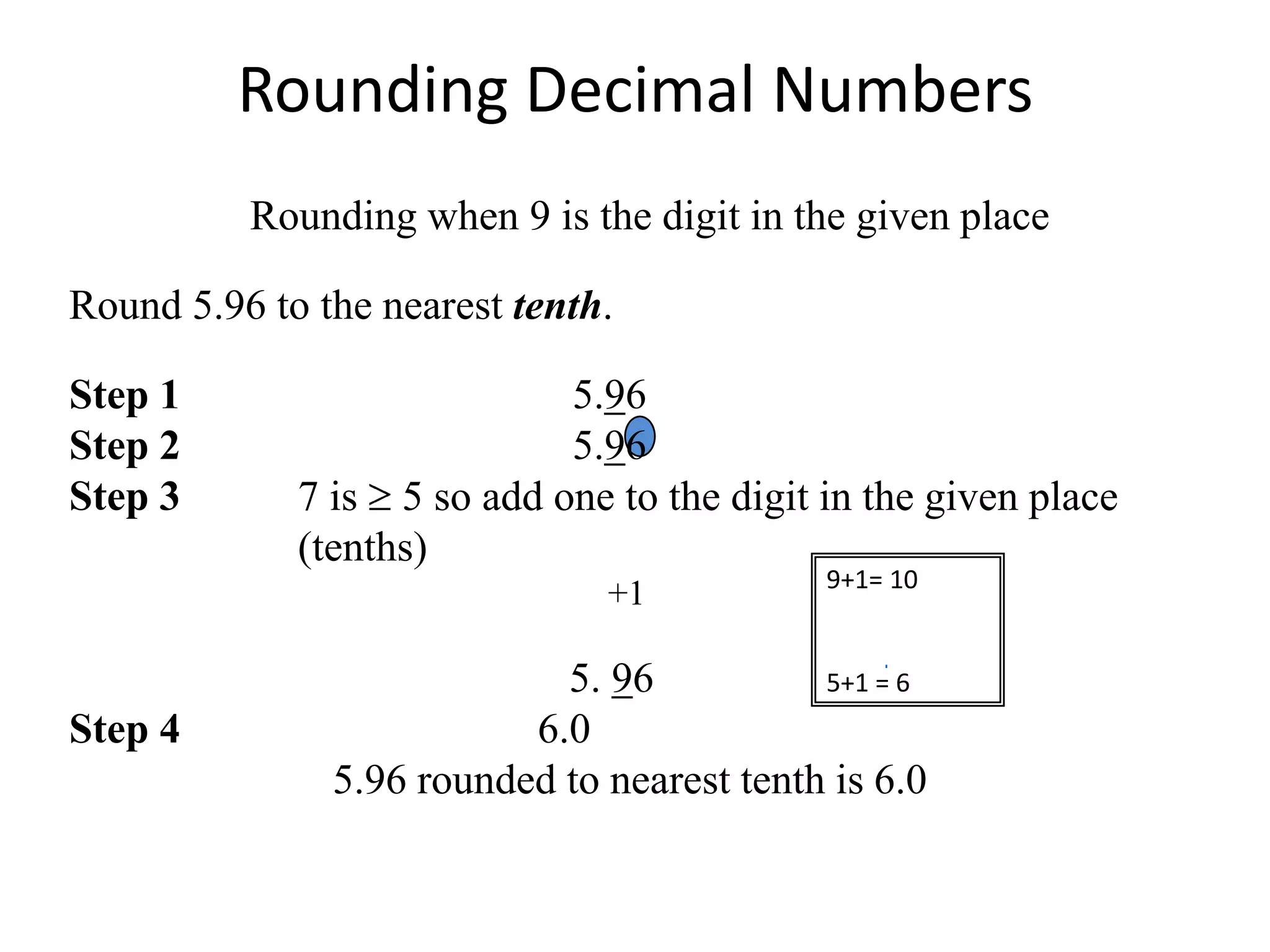 Rounding Decimal Numbers | PPTX