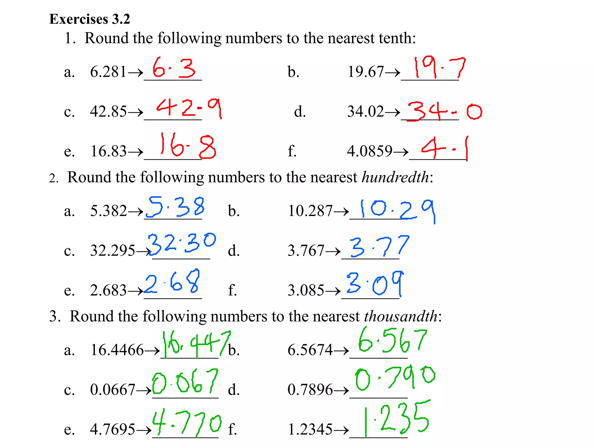 Rounding Decimal Numbers | PPTX