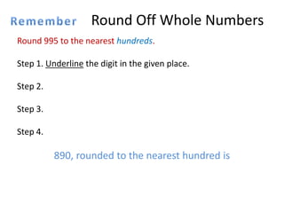 Rounding Decimal Numbers | PPTX