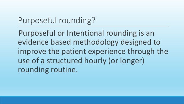 Rounding in icu 2015