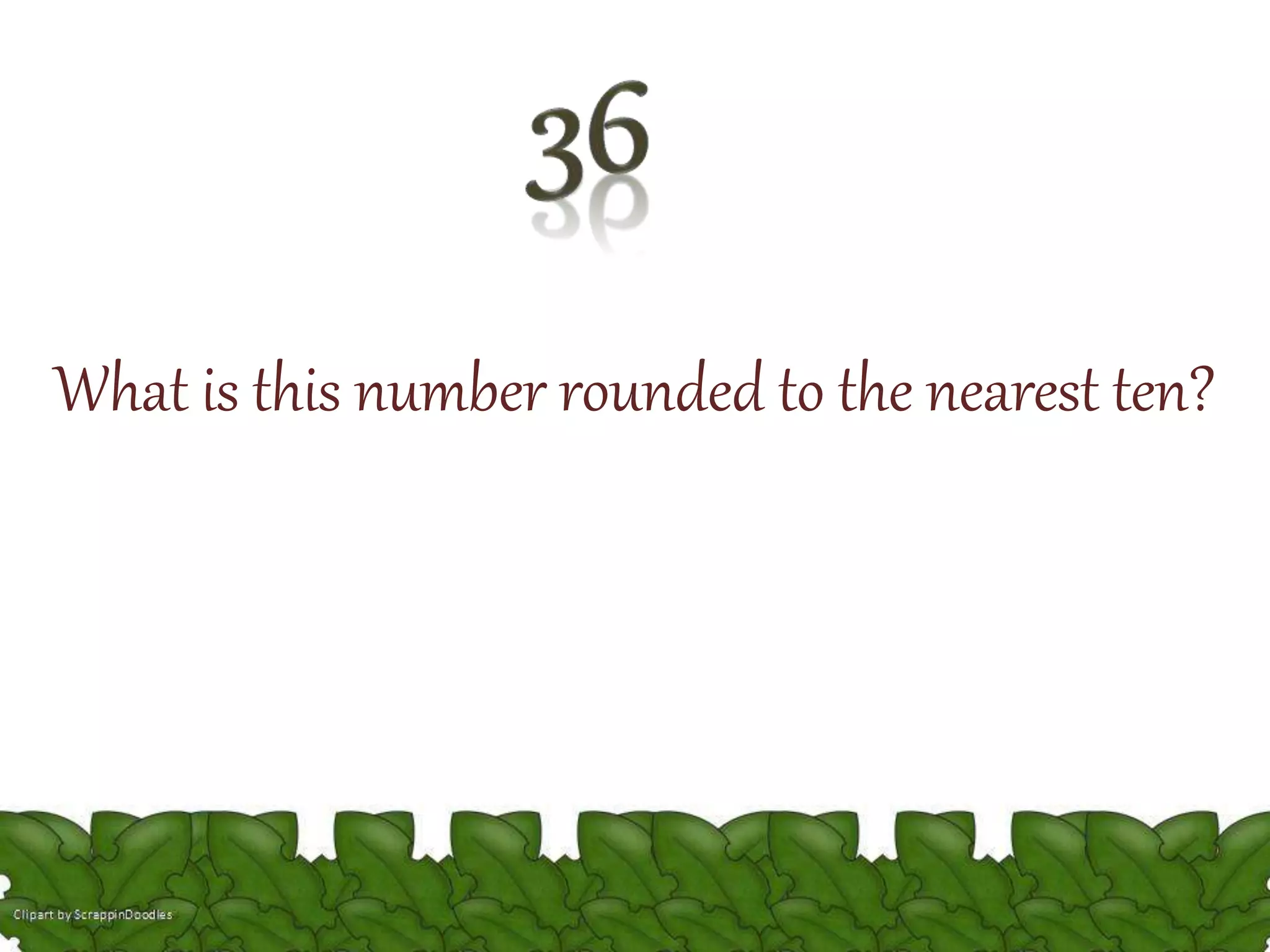 Rounding Off Whole Numbers | PPT