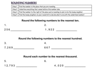 Rounding Off Whole Numbers | PPT