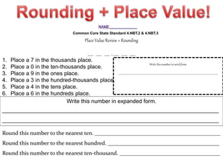 Rounding Off Whole Numbers | PPT
