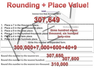 Rounding Off Whole Numbers | PPT