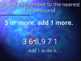 Rounding PowerPoint Maths rounding off number | PPT
