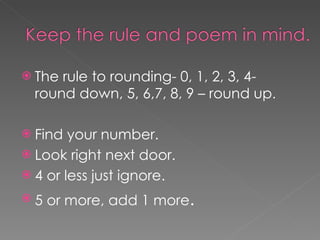 Rounding Powerpoint | PPT