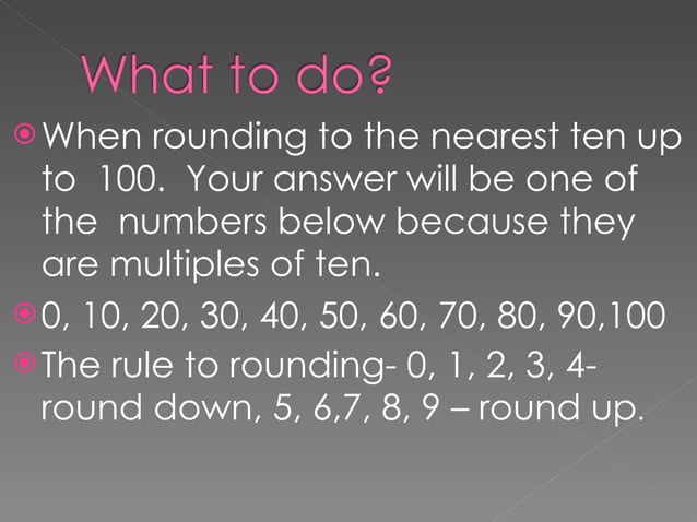 Rounding Powerpoint | PPT | Science