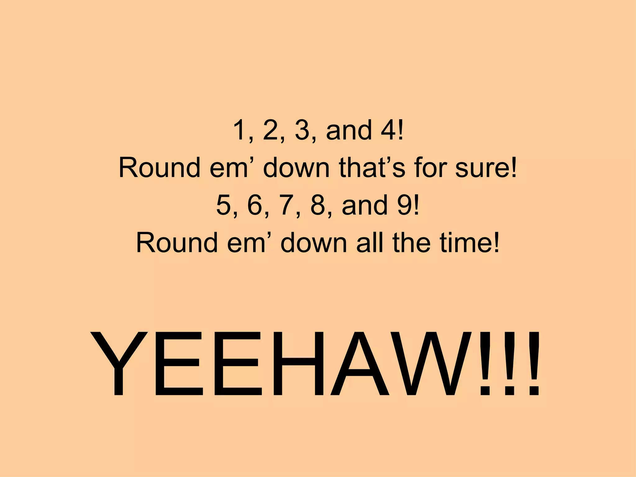 Rounding round up | PPT