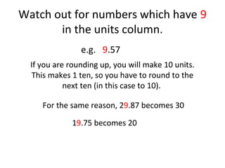 Rounding to a Whole Number | PPT
