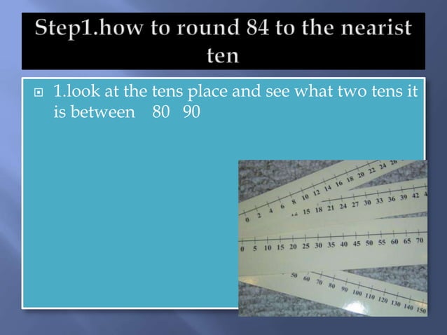 Rounding To The Nearest Ten | PPTX