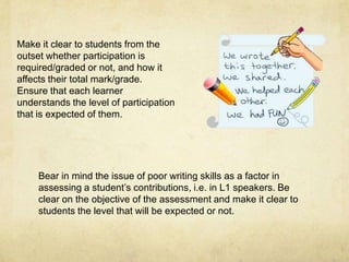 Rounding up assessment, ending a course | PPT