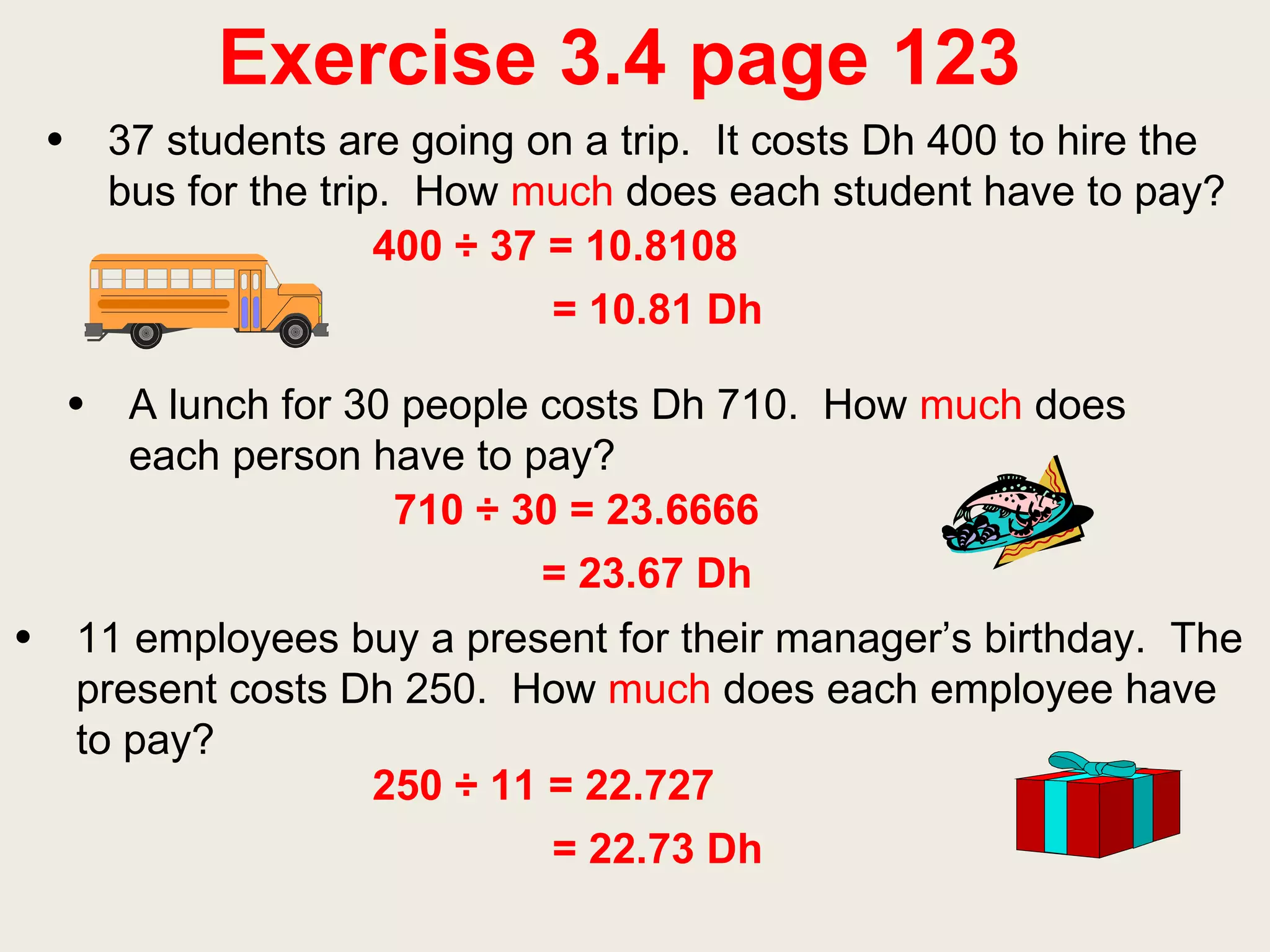Rounding Word Problems | PPT | Desserts and Baking | Food & Drink