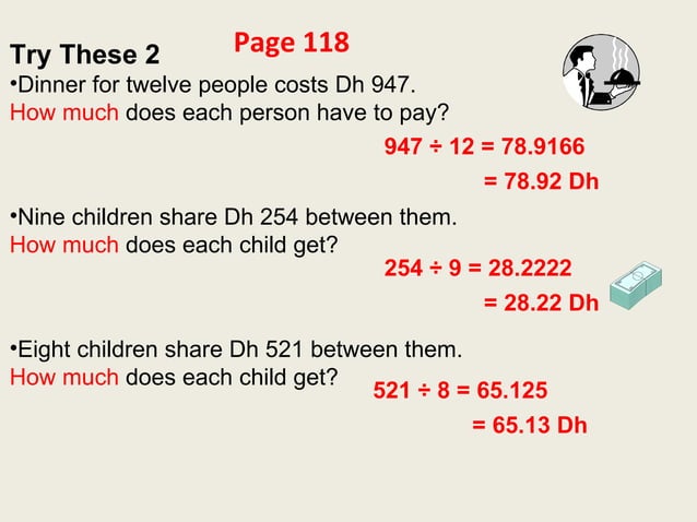 Rounding Word Problems | PPT | Desserts and Baking | Food & Drink