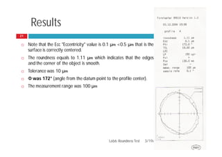 Roundness measurement | PDF