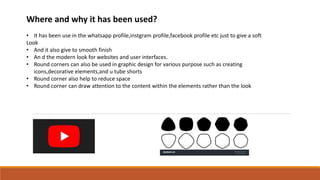 Different way of creation of round net corner in csspptx | PPTX