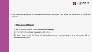 Round off invoice amount | PPTX