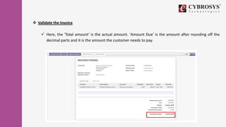 Round off invoice amount | PPTX