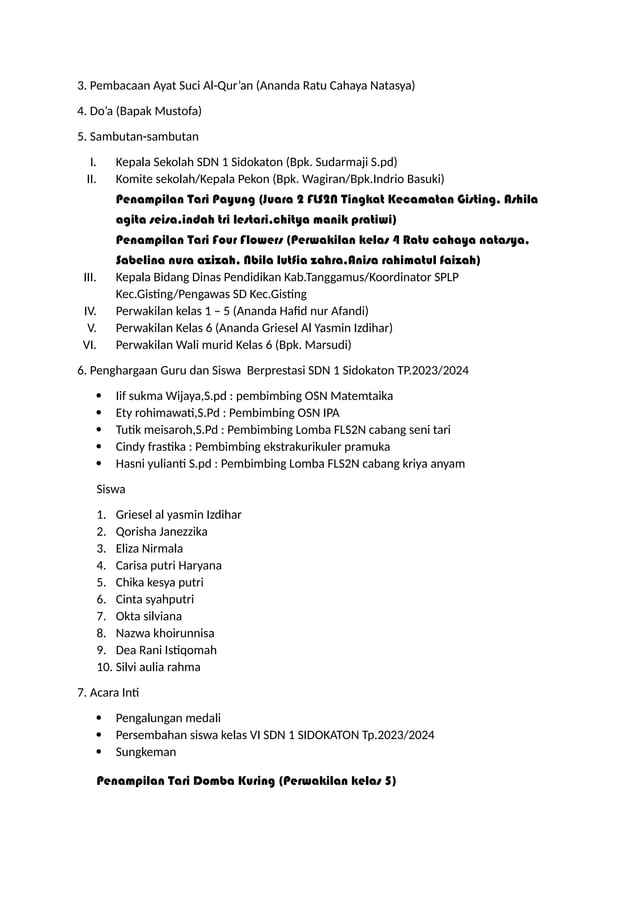 ROUNDOWN ACARA PELEPASAN SISWA SEKOLAH.docx