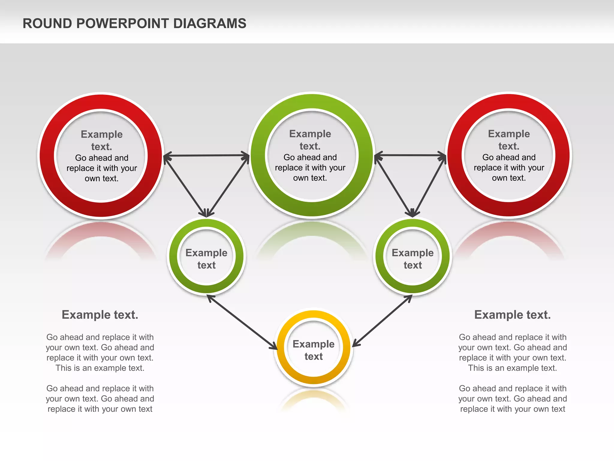 Round Diagrams (for PowerPoint and Google Slides) | PPT