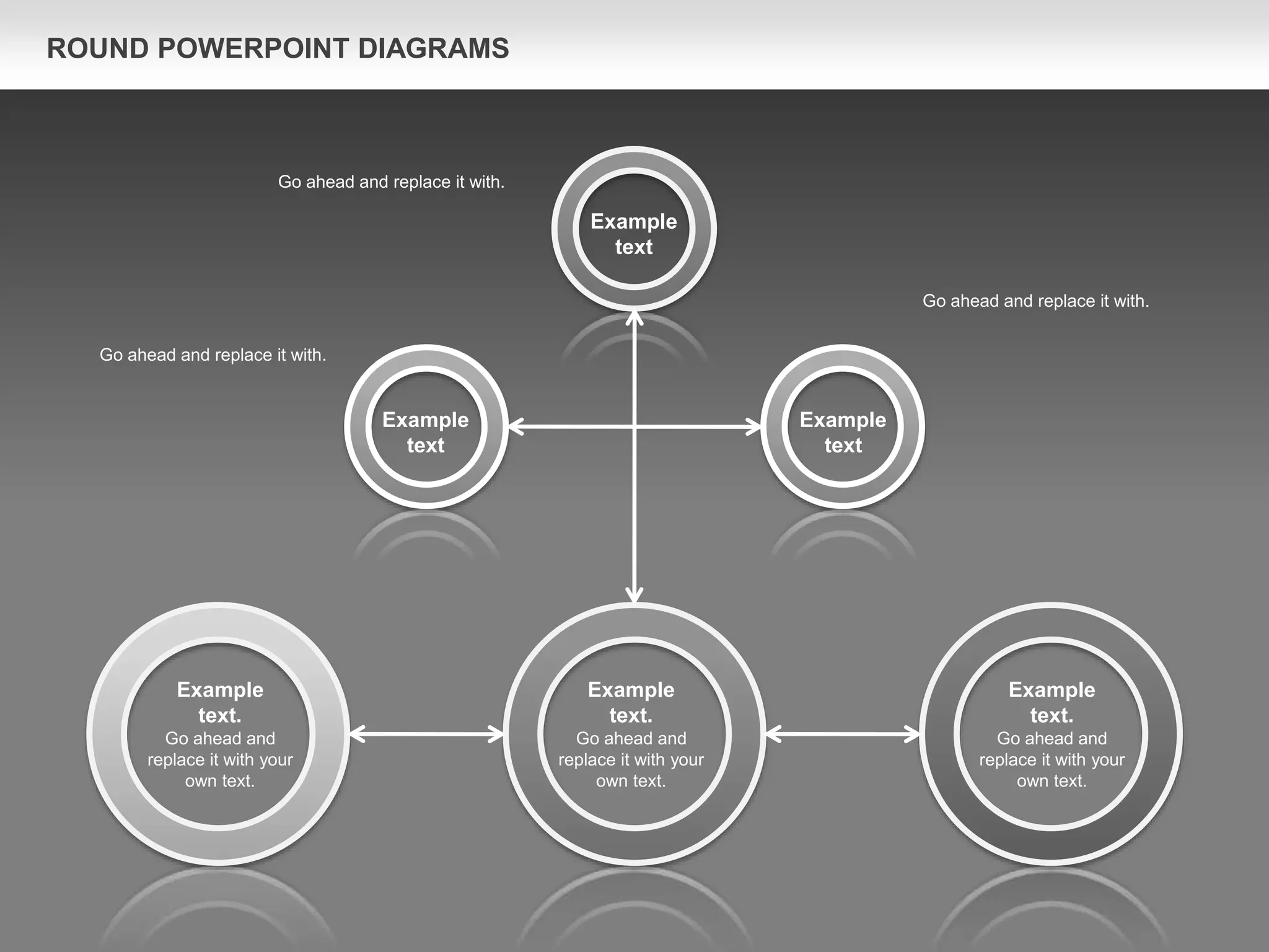 Round Diagrams (for PowerPoint and Google Slides) | PPT