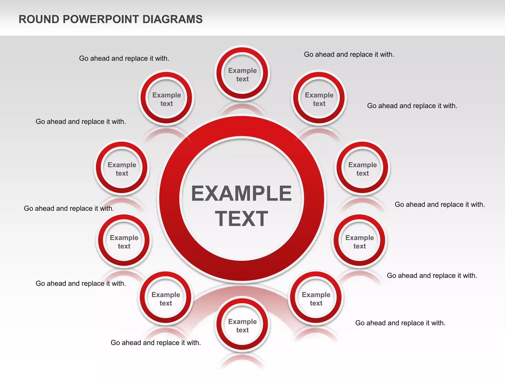 Round Diagrams (for PowerPoint and Google Slides) | PPT