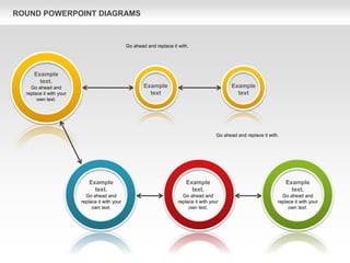 Round Diagrams (for PowerPoint and Google Slides) | PPT