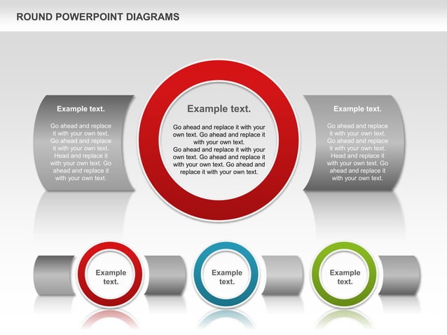Round Diagrams (for PowerPoint and Google Slides) | PPT