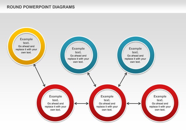 Round Diagrams (for PowerPoint and Google Slides) | PPT