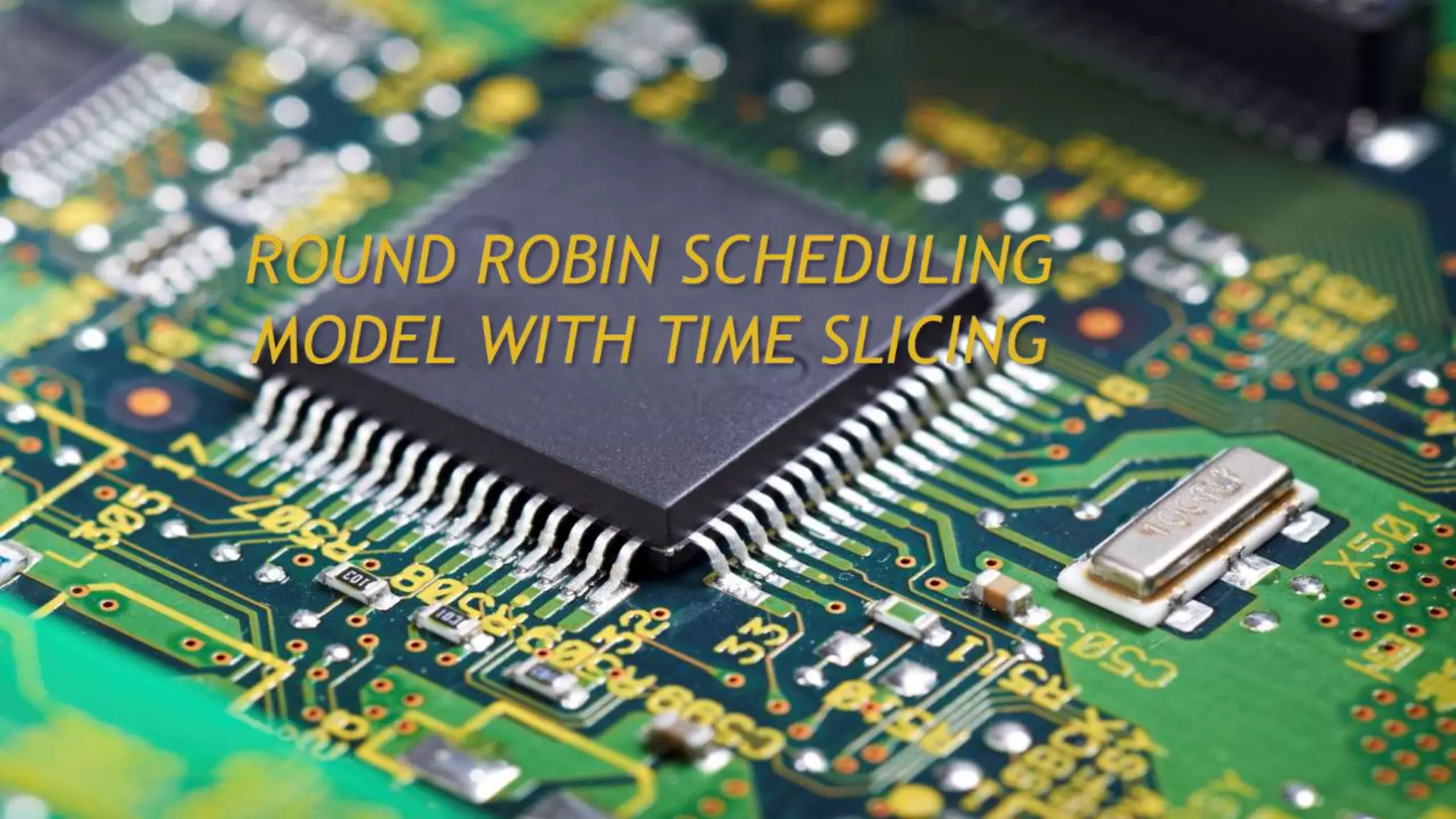Round robin scheduling | PPTX | Computing | Technology & Computing