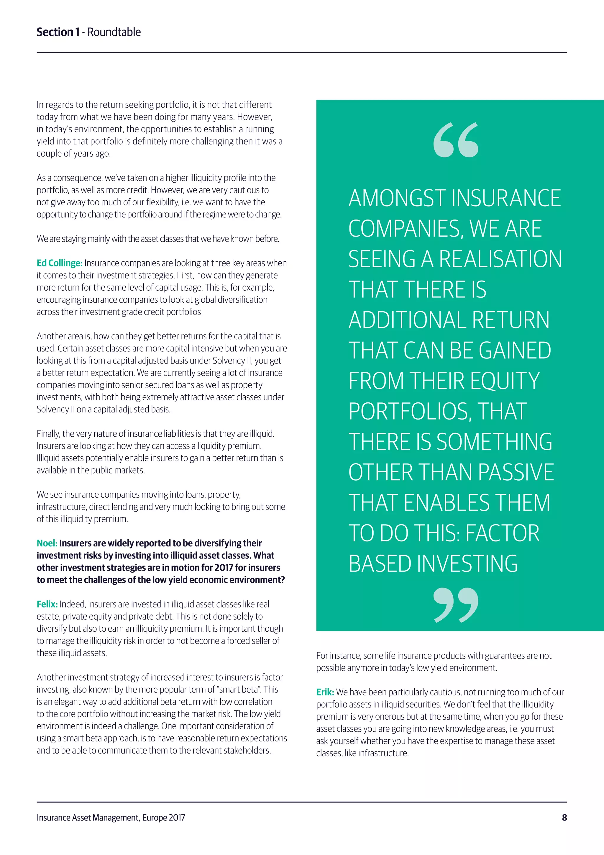 ROUNDTABLE DEBATE | PDF | Financial Industry | Industries