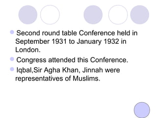 Round table conferences | PPT