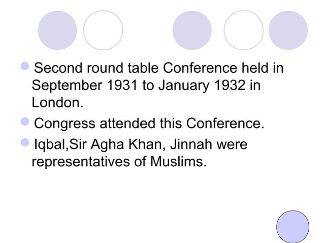 Round table conferences | PPT