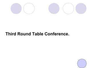 Round table conferences | PPT